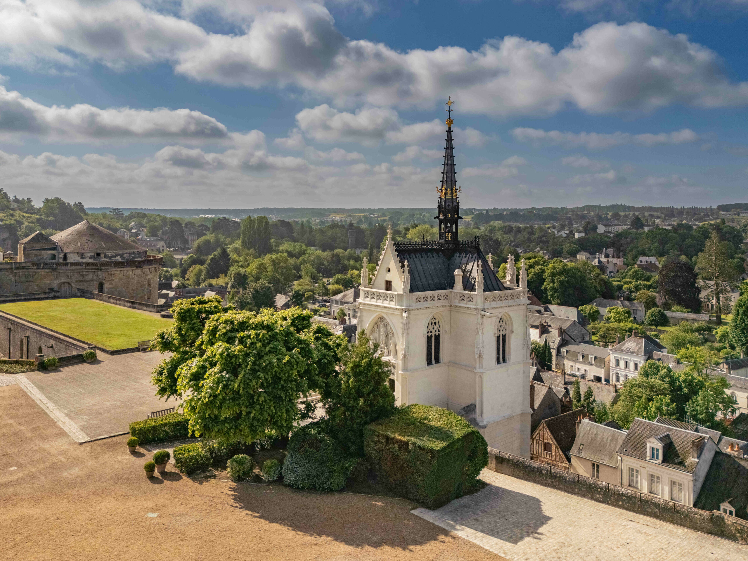 Le chantier historique de la chapelle Saint-Hubert – Château d'Amboise